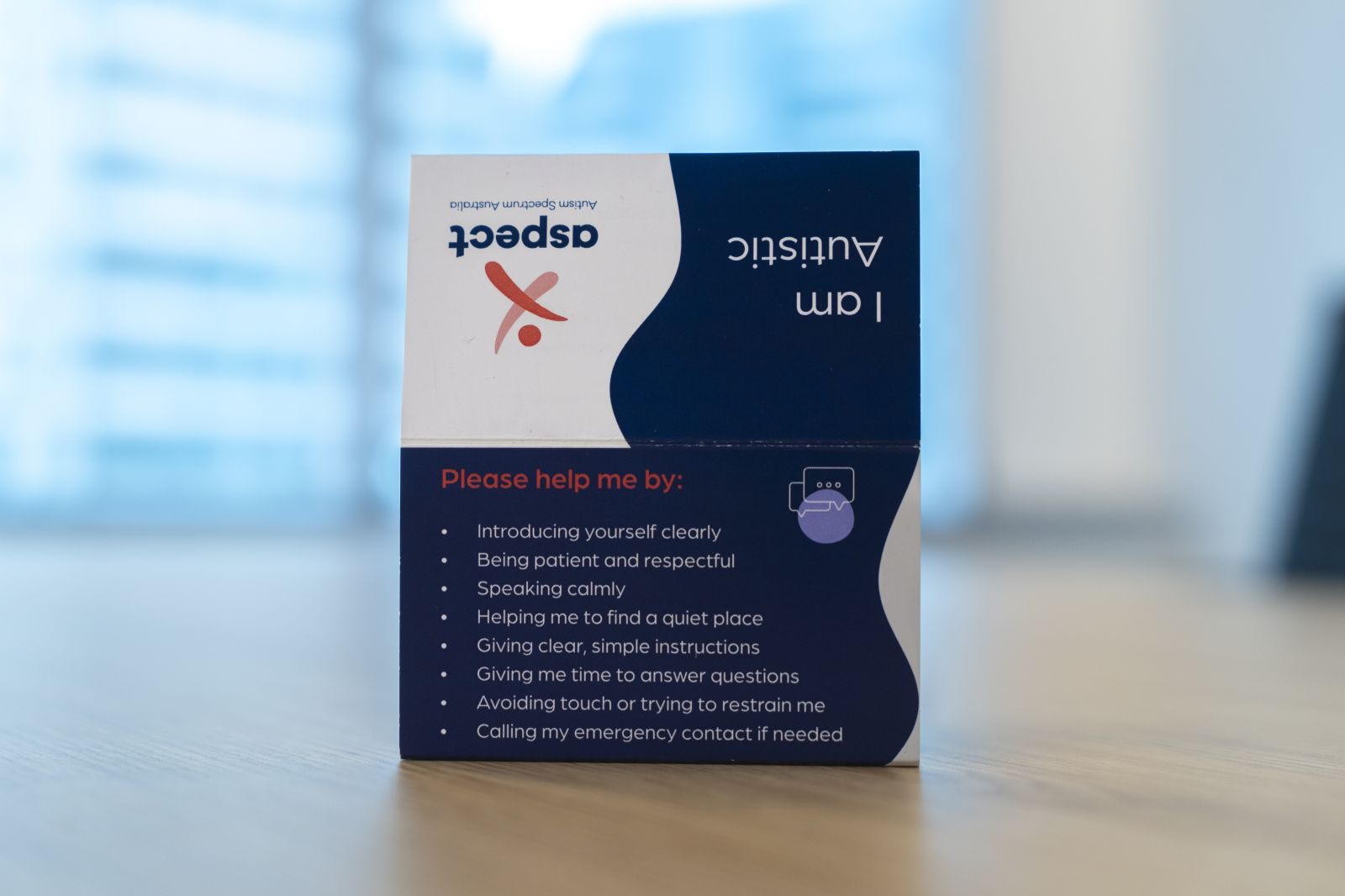 New Autism Alert Cards – Autism Spectrum Australia (Aspect)