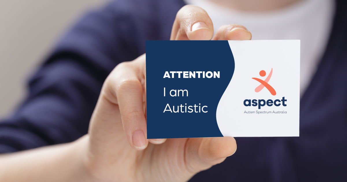 Aspect launches an alert card… – Autism Spectrum Australia (Aspect)