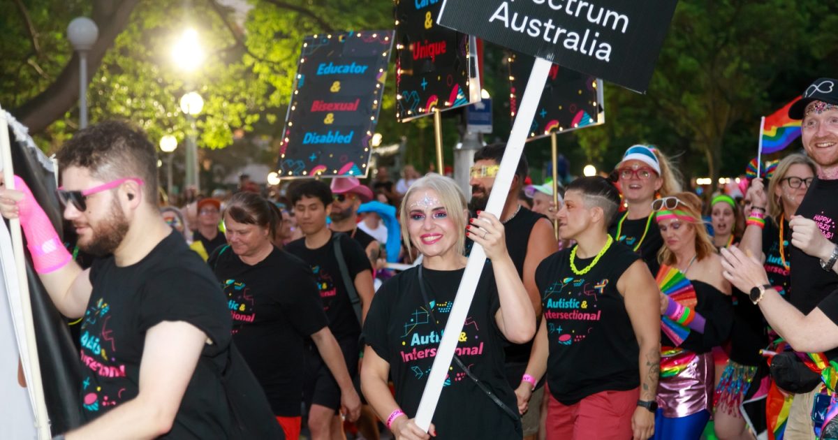 Marching with pride and making… – Autism Spectrum Australia (Aspect)