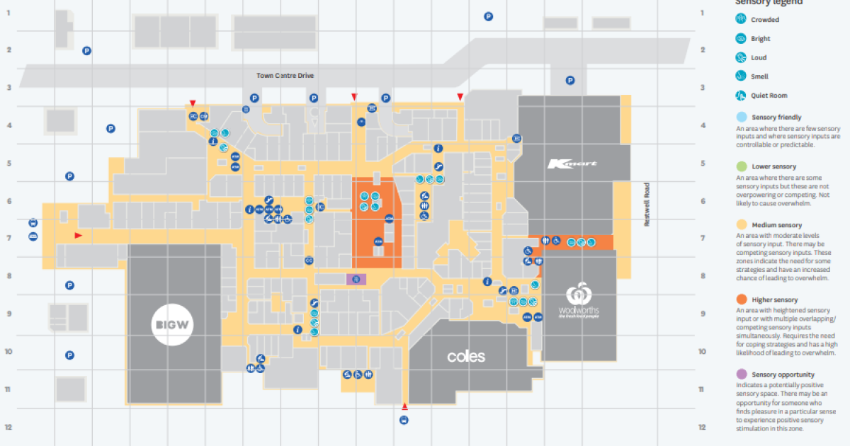 Autism Sensory Maps at Stockland… – Autism Spectrum Australia (Aspect)